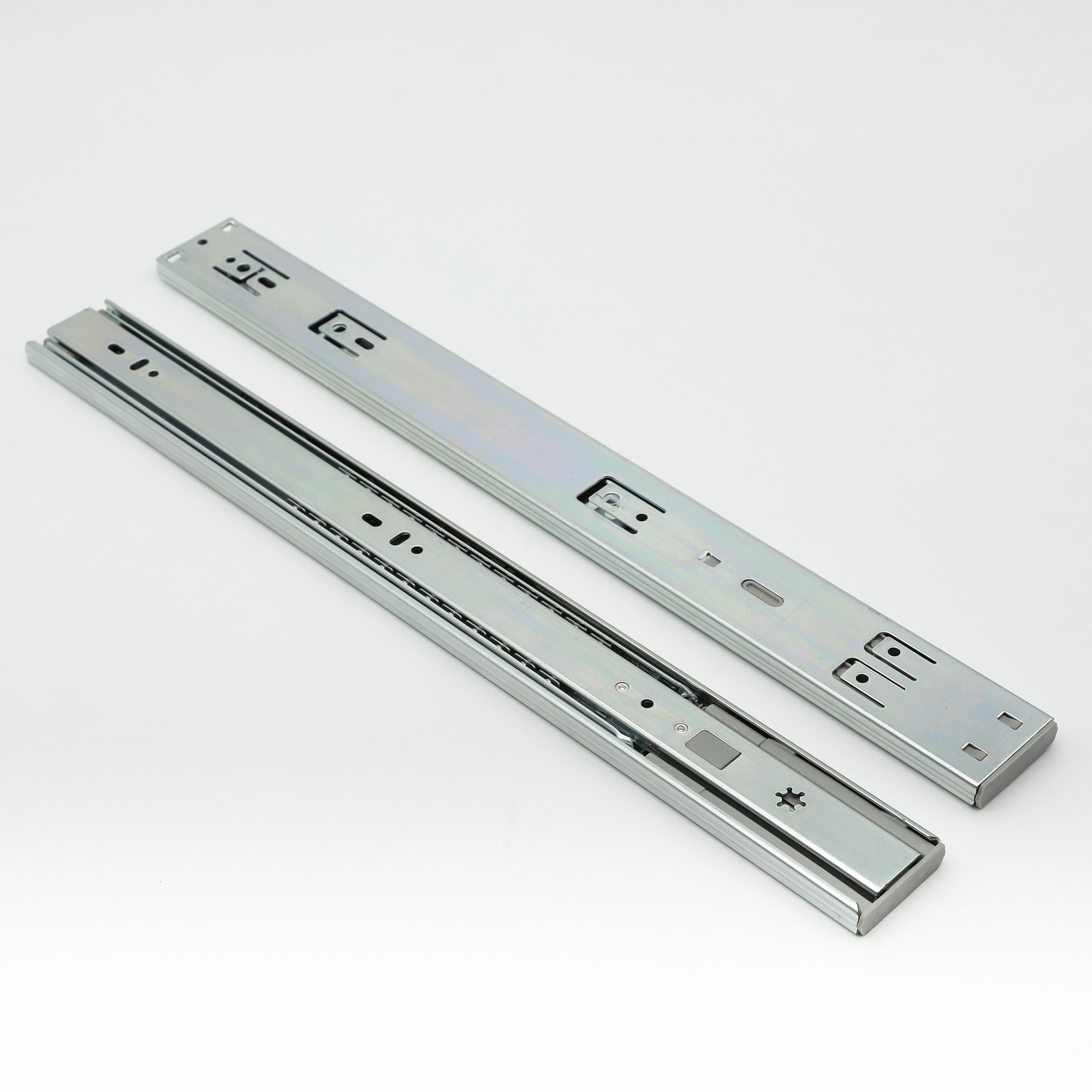 Regular full extension ball bearing side mounted slides – Niuor